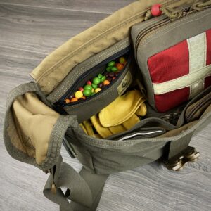 Mini Velcro-Backed Pouch | Tactical Hook & Loop Pouch | Tuff Possum Gear